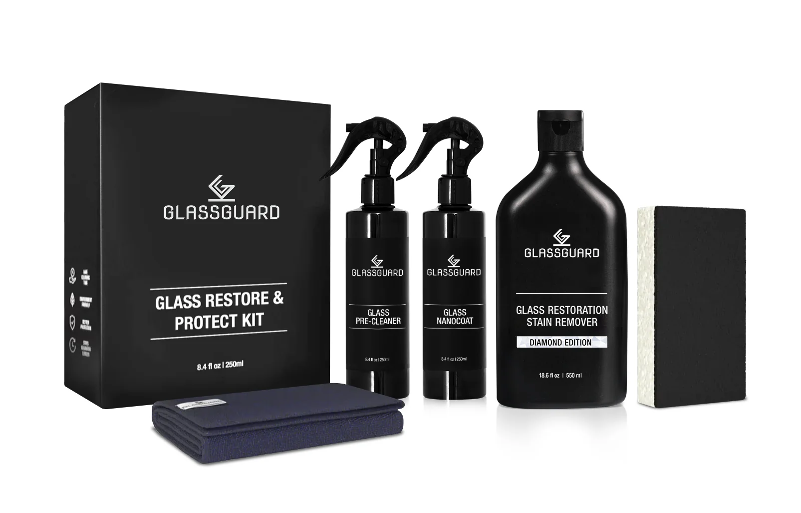 GLASSGUARD Surface Restoration and Protective Nanocoats