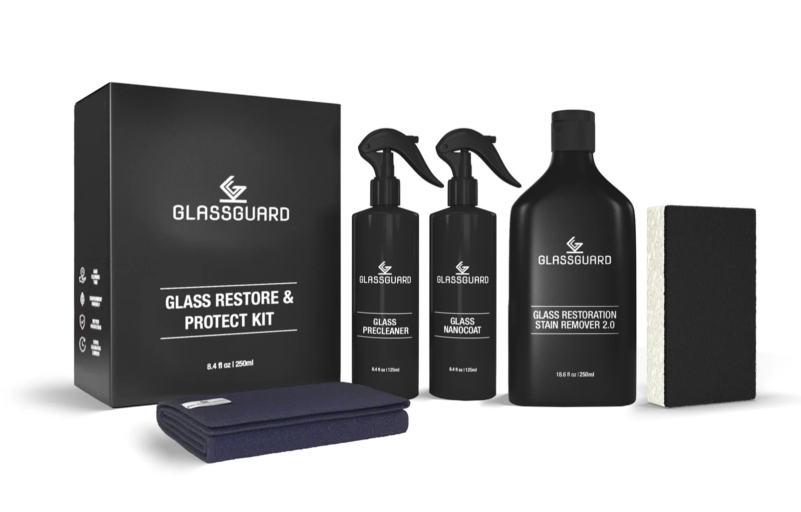 GLASSGUARD Surface Restoration and Protective Nanocoats